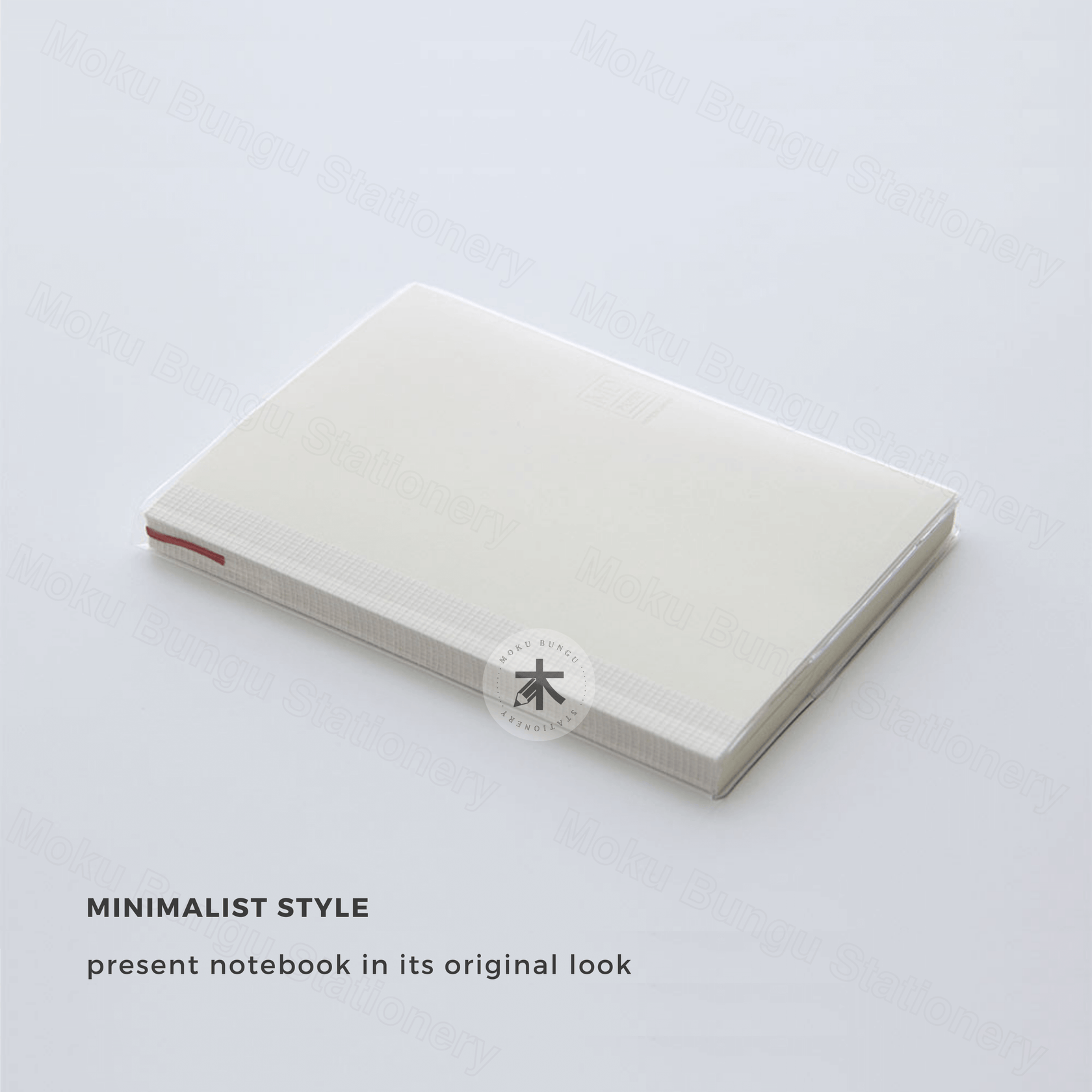 Midori - MD Notebook Cover - A6 - Clear – Moku Bungu Stationery