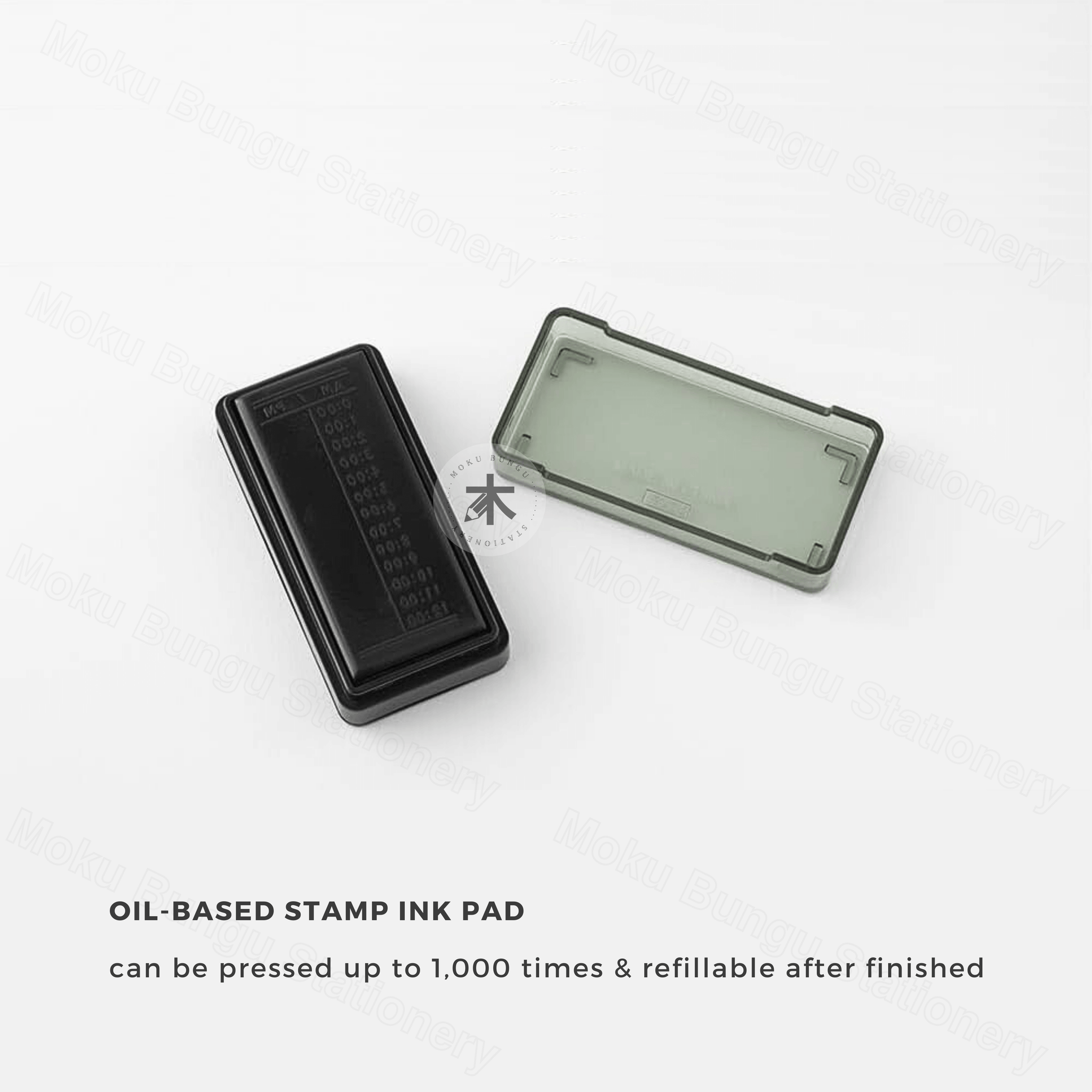 Midori - Paintable Pre-inked Stamp - Half Size - Vertical Timeline ...