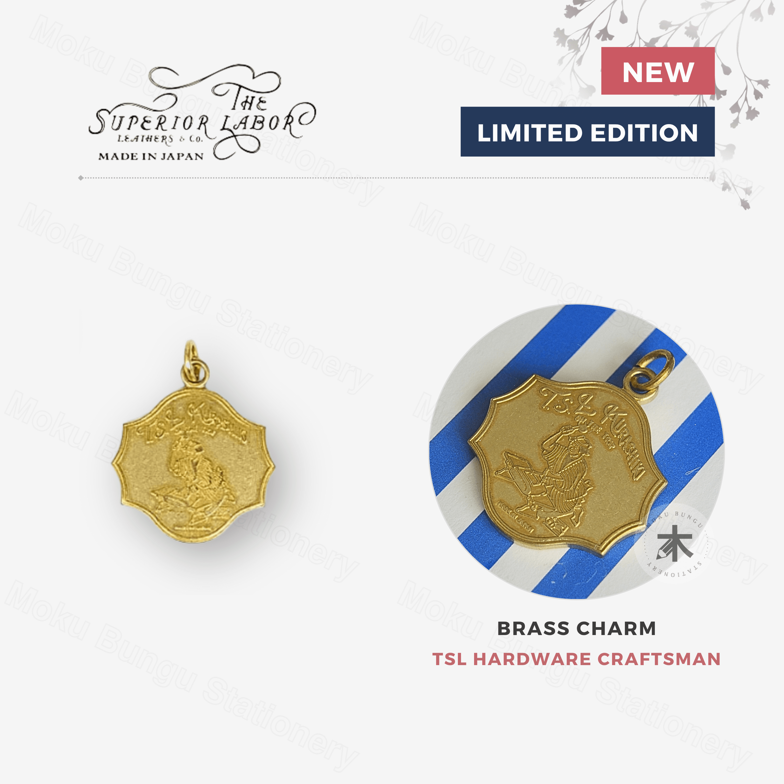The Superior Labor - Brass Charm - TSL Hardware Craftsman – Moku Bungu ...